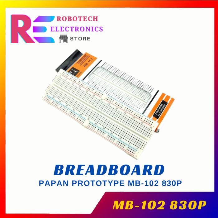 Jual BREADBOARD PAPAN PERCOBAAN PROTOTYPE for ARDUINO - Kab. Ponorogo - RoboTech Electronics ...