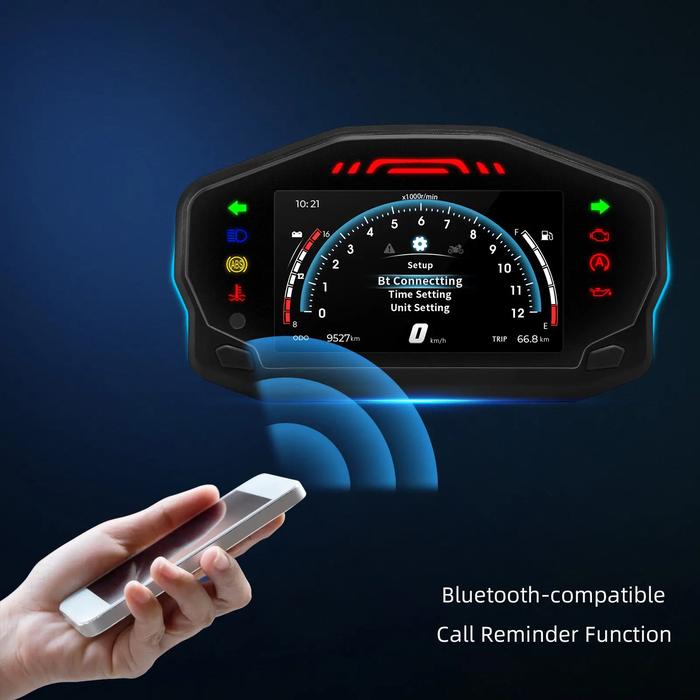 Jual SPEEDOMETER DIGITAL DUCATI UNIVERSAL BLUETOOTH NOTIF PHONE - Kab ...