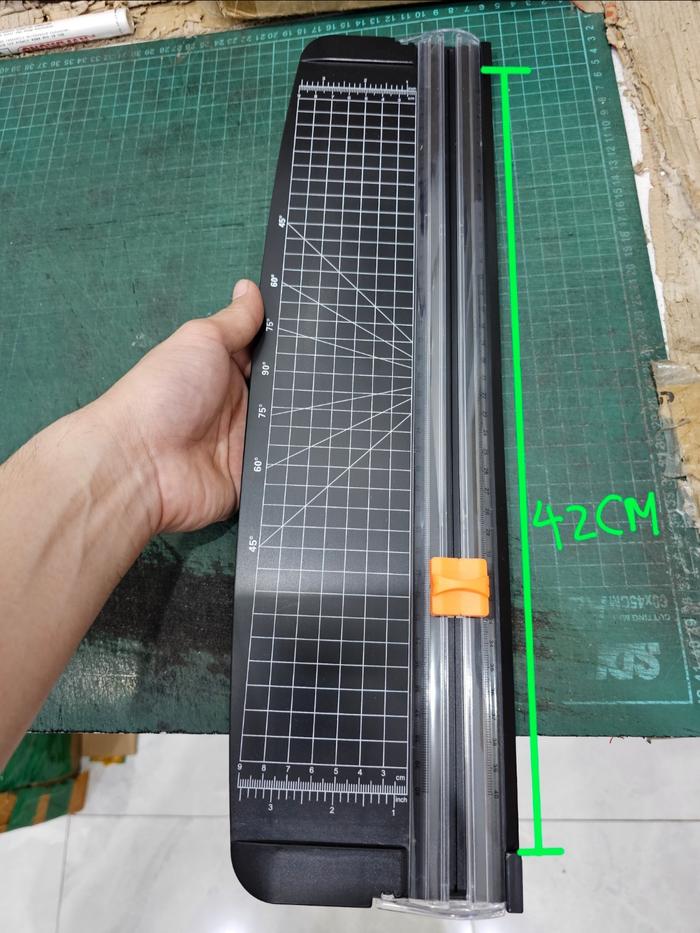 Jual pemotong kertas A3 dorong tarik paper cutter A3 plastik - Jakarta ...