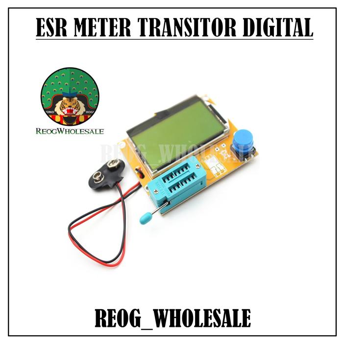 Jual ESR Meter Transistor Tester Digital RCD LCR T4 LED Mosfet Dioda ...