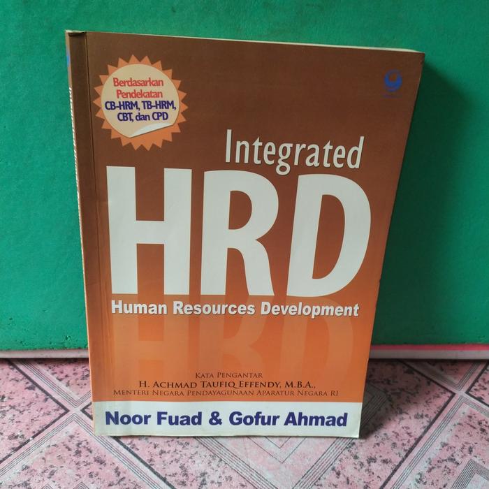 Jual BUKU INTEGRATED HUMAN RESOURCES DEVELOPMENT - Jakarta Timur ...