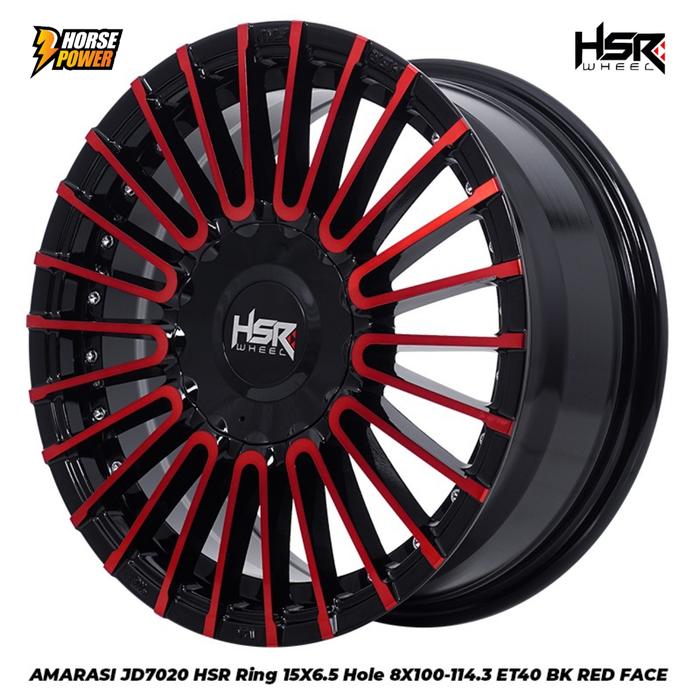 Jual Velg R15 Hsr Amarasi - Untuk Mobil 4 Baut Roda - Pcd 4X100/4X114.3 ...