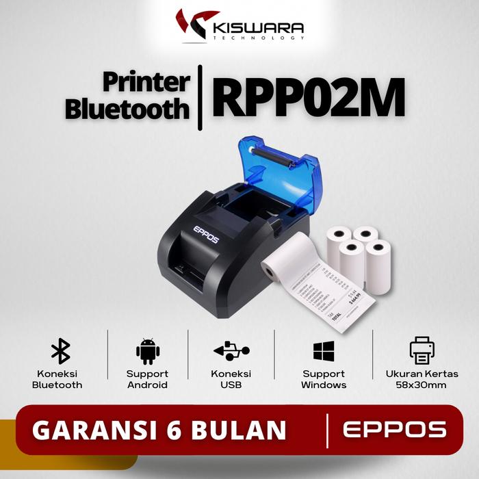 Jual Printer Kasir Murah Mini EPPOS 58mm EP-RPP02 - FREE 5 Kertas (USB ...