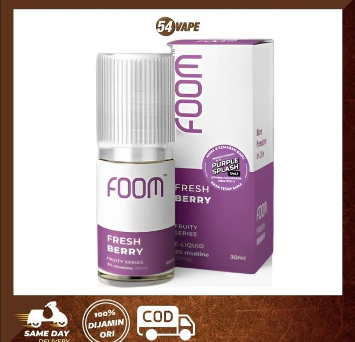 Promo FOOM FRESH BERRY Salt 30ml 100% Ori - Jakarta Barat - 54vapeHQ ...
