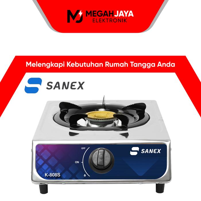 Jual SANEX KOMPOR STAINLESS STEEL K808S / K-808 S / K 808 S (1 TUNGKU) - Kota Bekasi - MEGAH ...
