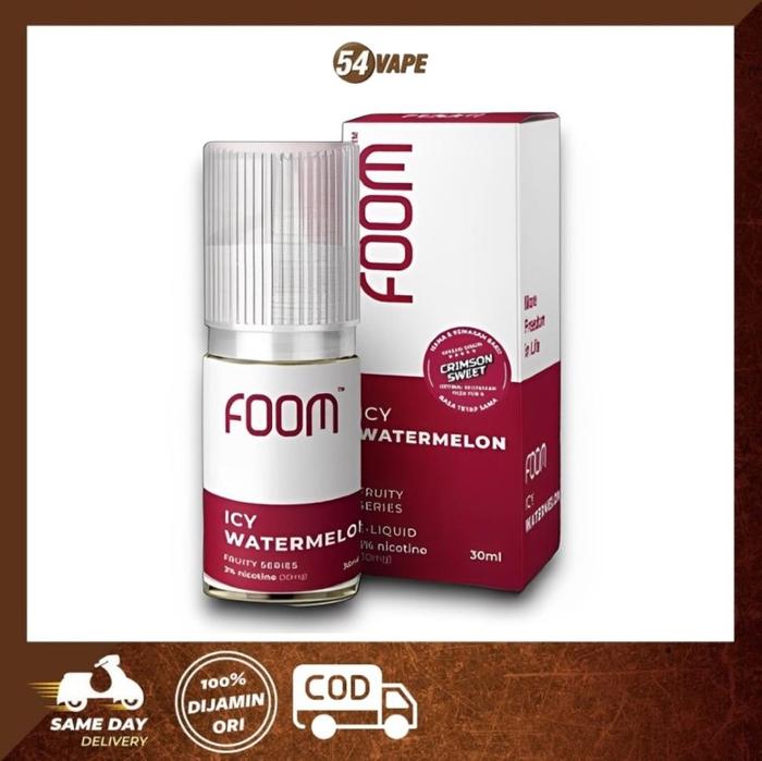 Jual FOOM Icy Watermelon Salt 30ml 100% Ori - Jakarta Barat - 54vapeHQ ...