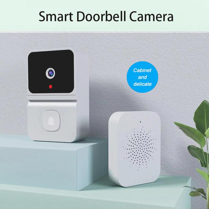 Promo Vici Smart WiFi Mini Doorbell Camera Tuya / Kement - Bell pintu ...