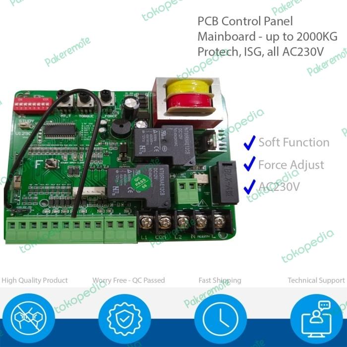 Jual Control Panel Mainboard PCB Sliding Gate Opener - Jakarta Barat ...