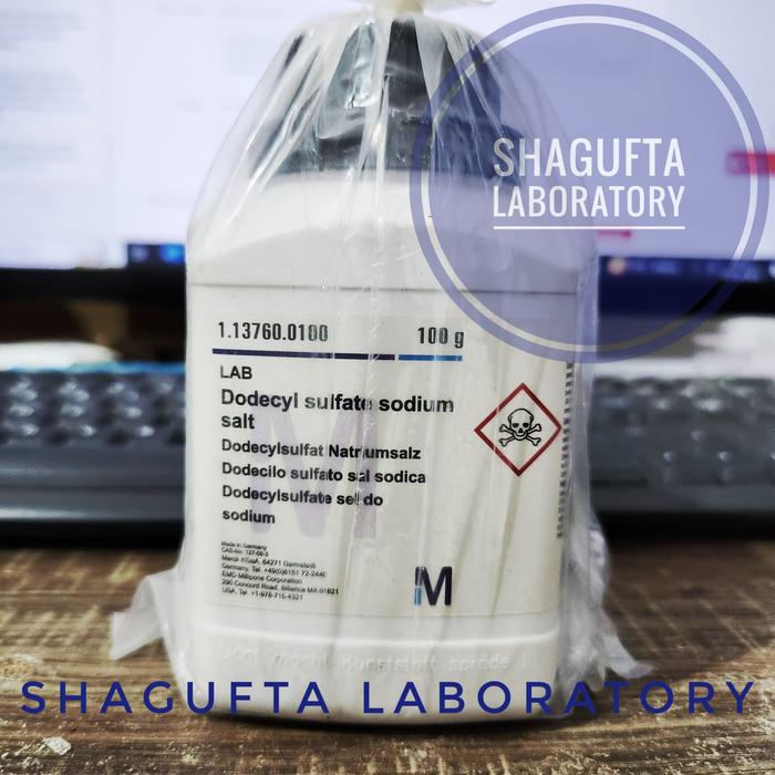 Jual DODECYL SULFATE SODIUM SALT 1GR M E R C K 113760 (REPACK) - Kab ...