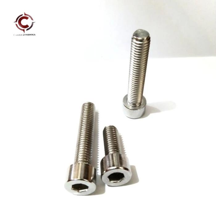 Jual BAUT Socket M6 x 55 BAUT 10 Kunci L 5 STAINLESS 304 Baut Soket 6x55 - Kota Bekasi - Cakra ...