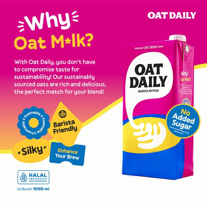 Promo Oat Daily Barista Edition Oat Milk 1 Liter - Jakarta Utara ...