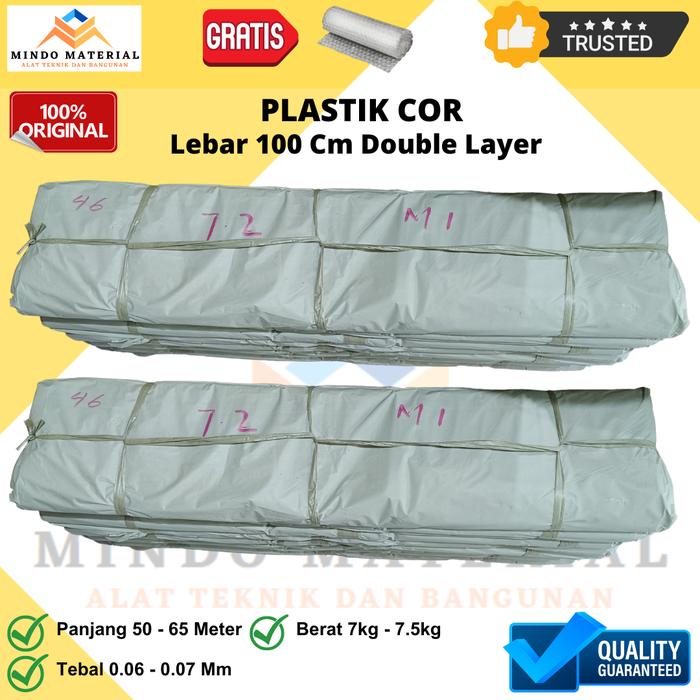 Jual Plastik Cor Hijau Butek 100 Cm Double Layer - Kab. Bekasi - Mindo ...