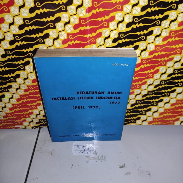 Jual peraturan umum instalasi listrik indonesia 1977 - Kota Depok - homebooks | Tokopedia