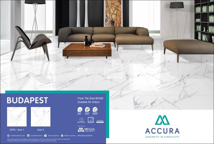 Jual Mulia Accura Budapest Gris 60 X 60 Keramik Besar - Jakarta Pusat ...