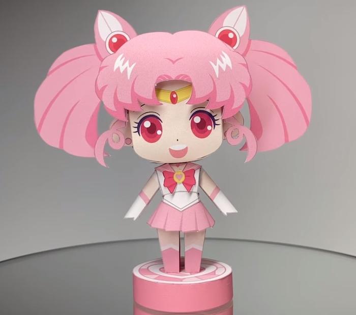 Jual ANIME SAILOR MOON PAPERCRAFT KERTAS miniatur DIY Papercraft mainan ...