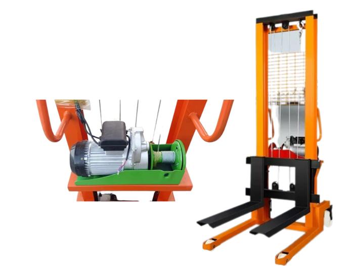 Jual Hand Stacker Electric/Forklift Electric/Hand lift Electric 2 Ton X ...