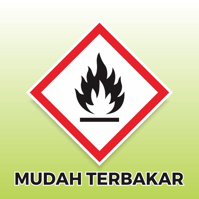 Jual Stiker Label Simbol B3 Stiker Bahan Berbahaya dan Beracun 5x5 cm/4 ...