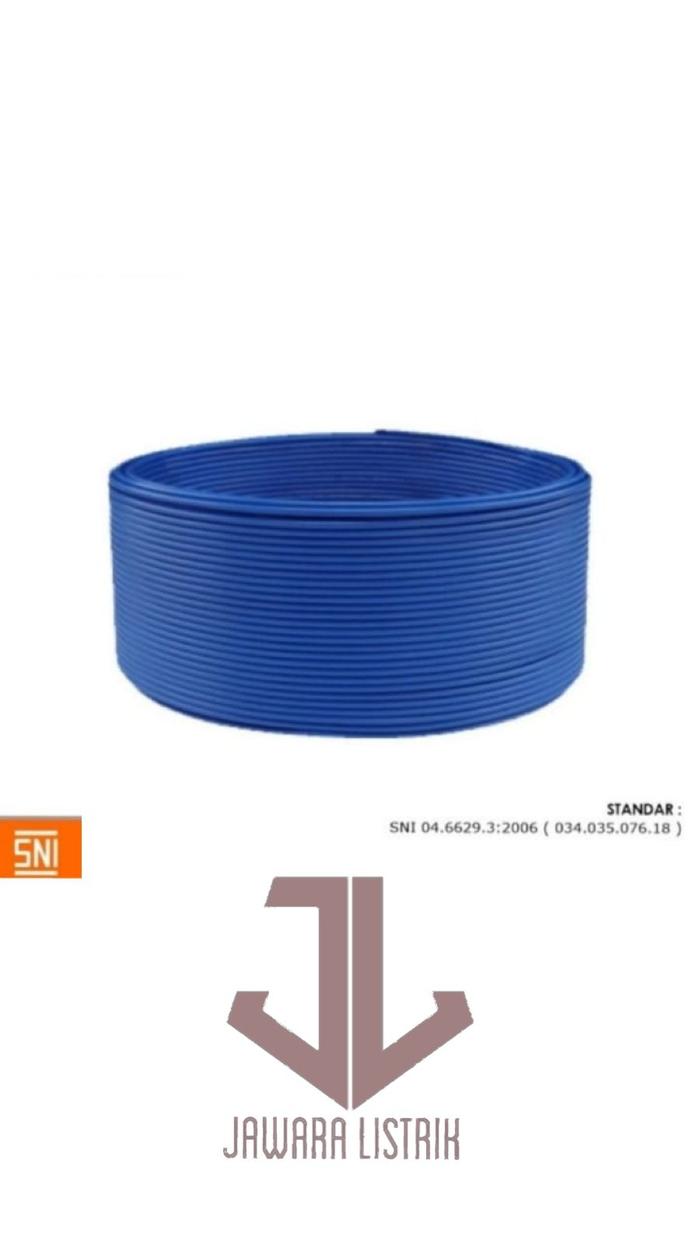 Jual NYA KABEL LISTRIK MURAH 1 X 1,5 50 YARD - Biru - Jakarta Timur ...