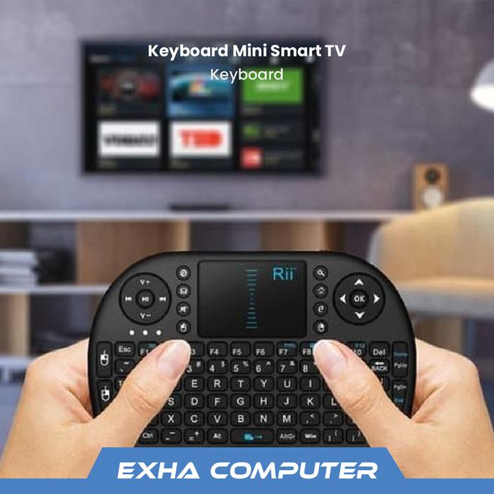 Jual Keyboard Mini Wireless Backlit- Keyboard Smart TV, Keyboard ...