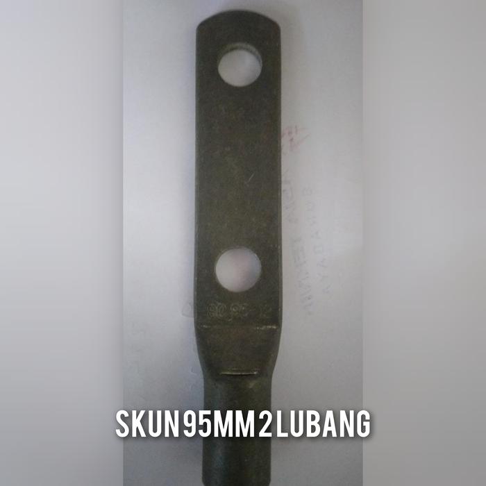 Jual Kabel Skun 2 Lubang 95 mm -12 Terminal Lug 2 Hole 95-12 Lubang 2 ...