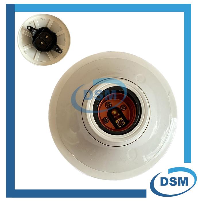 Jual KINGSUN FITTING FITING LAMPU PLAFON LISTRIK 4 INCH 4" PUTIH BULAT ...