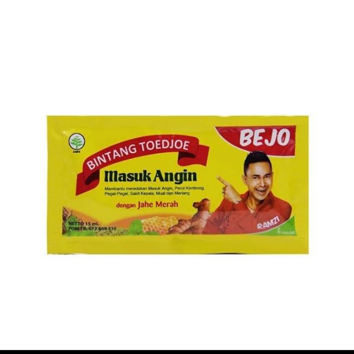 Jual Bintang Toedjoe Masuk Angin Jahe Merah BEJO - Kota Depok ...