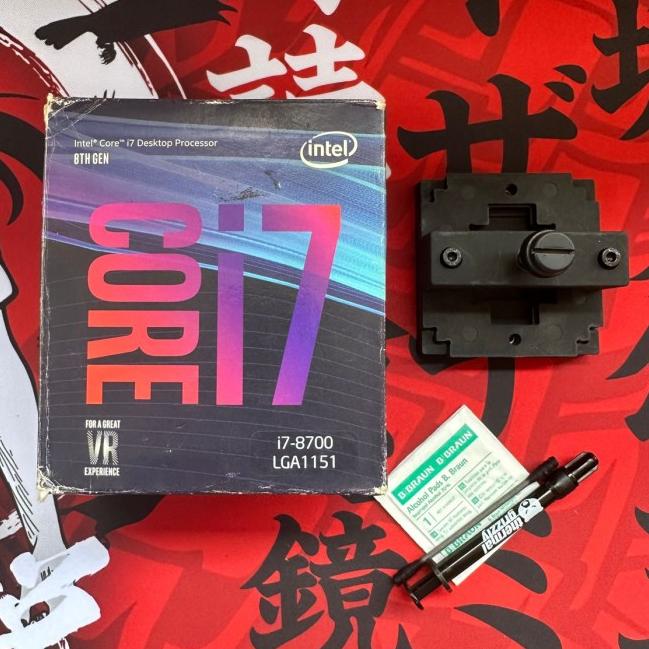 Jual Intel Core i7 8700K (kotaknya non-k)(Delided Suhu turun 10-15 ...