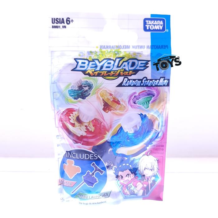 Jual Beyblade Random Starter Mini Stadium Takara Tomy - Random Bey Mini ...