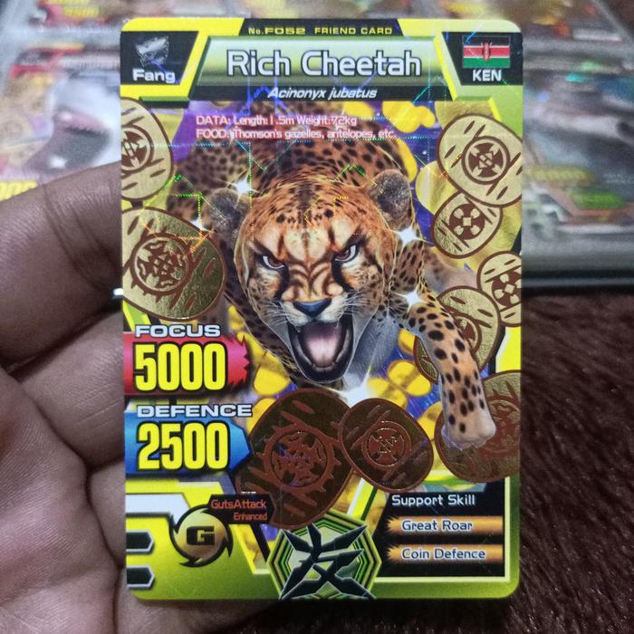 Jual Kartu Animal Kaiser Rich Cheetah/ Rare! Mulus. - Kab. Brebes - The ...