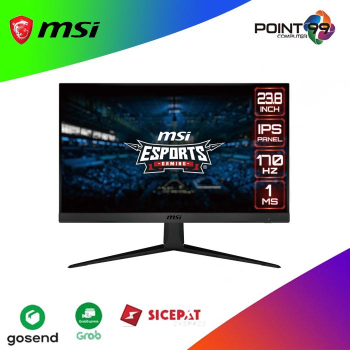 Promo MONITOR MSI OPTIX G2412 | Gaming Monitor 24" IPS 170Hz 1ms - Kota ...
