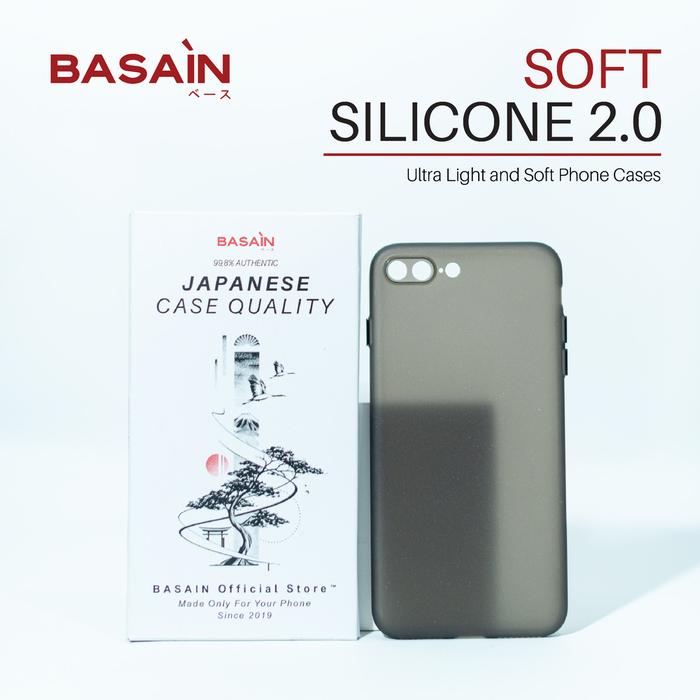 Promo BASAIN Casing iPhone 7 Plus / 8 Plus Soft Silicone 2.0 Case ...