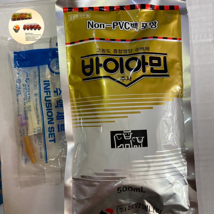 Jual Viamin 34 inj 500 ml infus asam amino mineral multivitamin korea ...