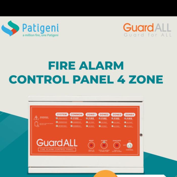 Jual Panel Fire Alarm GuardAll Konvensional 4 Zone - Jakarta Barat ...