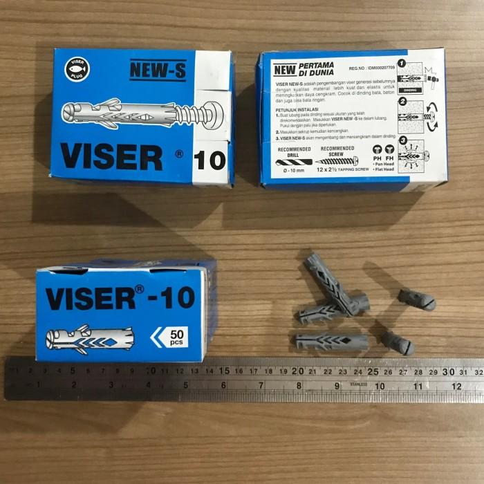 Jual Fiser Viser Fisher Piser Tembok S10 Nylon Toogle S-10 Sekrup Dinding - Jakarta Barat ...