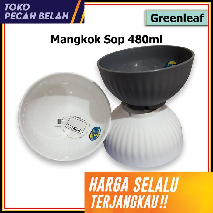 Jual Mangkok Sop Plastik Lucent 4096 480ml Greenleaf - Kota Palembang - TOKO PECAH BELAH PLG ...