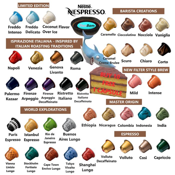 Jual Nespresso Capsule Coffee Kopi Kapsul Variant 1 - Capriccio ...