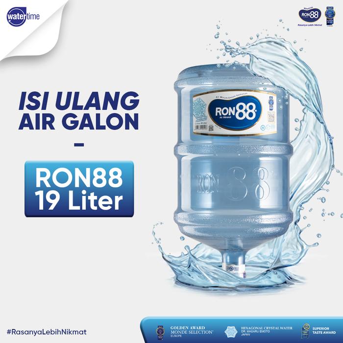 Promo RON88 Air Galon Isi Ulang 19 Liter - Jakarta Utara - WATERTIME ...
