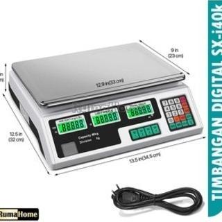 Jual Terbaru !!! I-40K Digital Computing Scale 40Kg Double Display ...