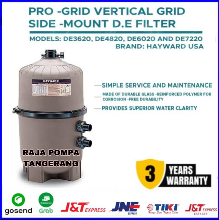 Jual Hayward DE3620 Pro-Grid 36-Square-Foot Filter Kolam DE Vertikal - Jakarta Barat - Raja ...