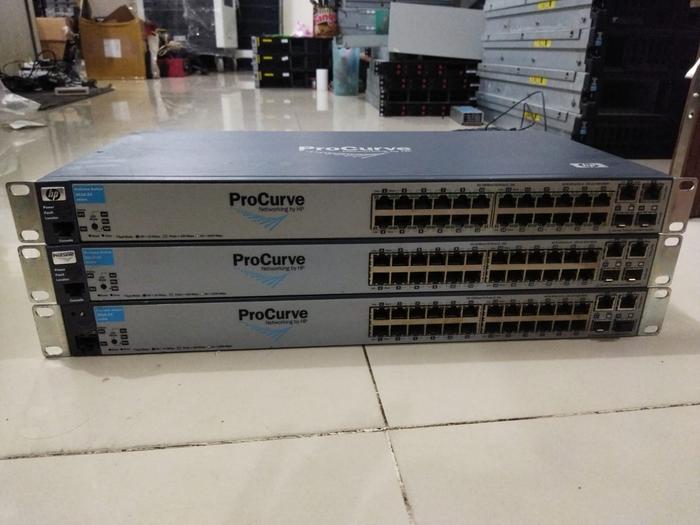 Jual HP ProCurve 2610-24 Managed Network Switch J9085A Layer 3 Switch ...