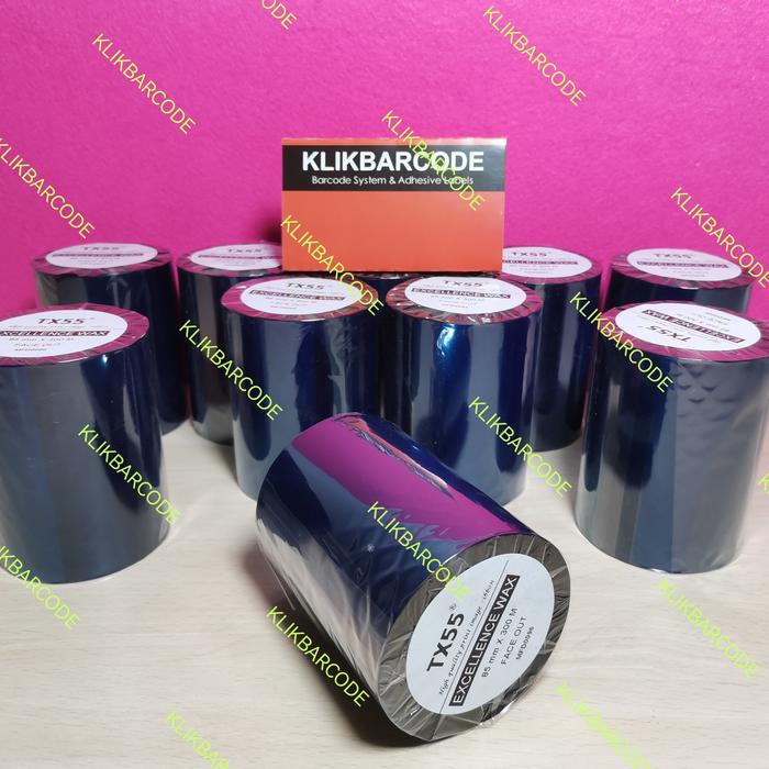 Jual EXCELLENCE WAX SONY TX 55 - 85X300 METER - TINTA BARCODE WAX ...