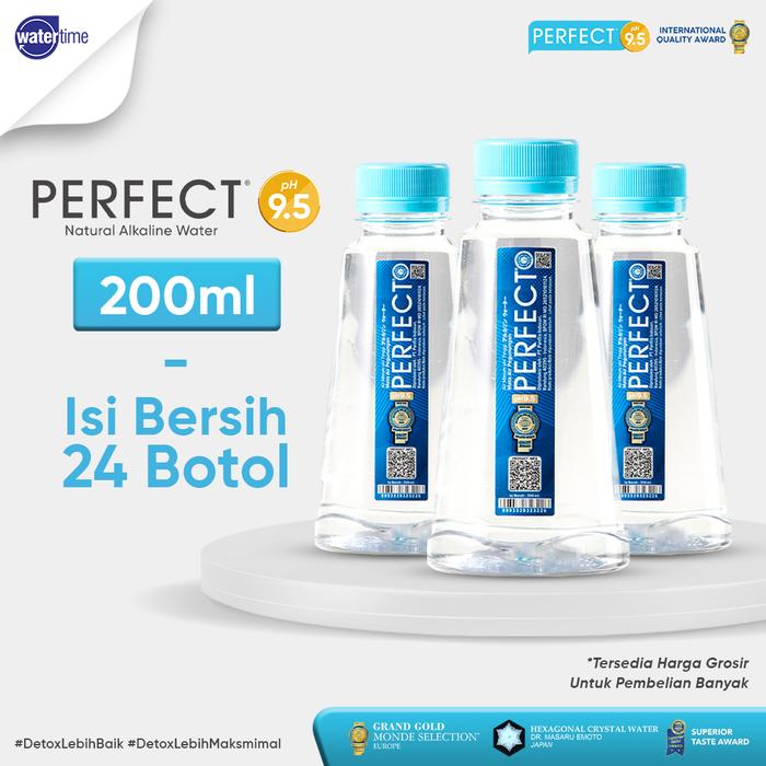 Promo Perfect Alkaline Water 200 ml PH 9,5 - Jakarta Utara - WATERTIME ...