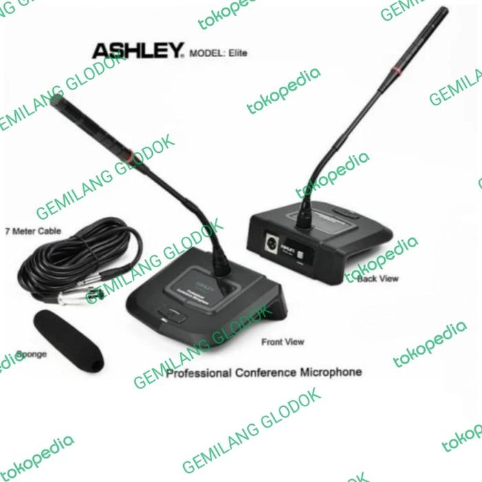 Jual Mic Kabel Meja Original - ASHLEY ELITE - Mic Meja Podium Conference - Jakarta Barat ...