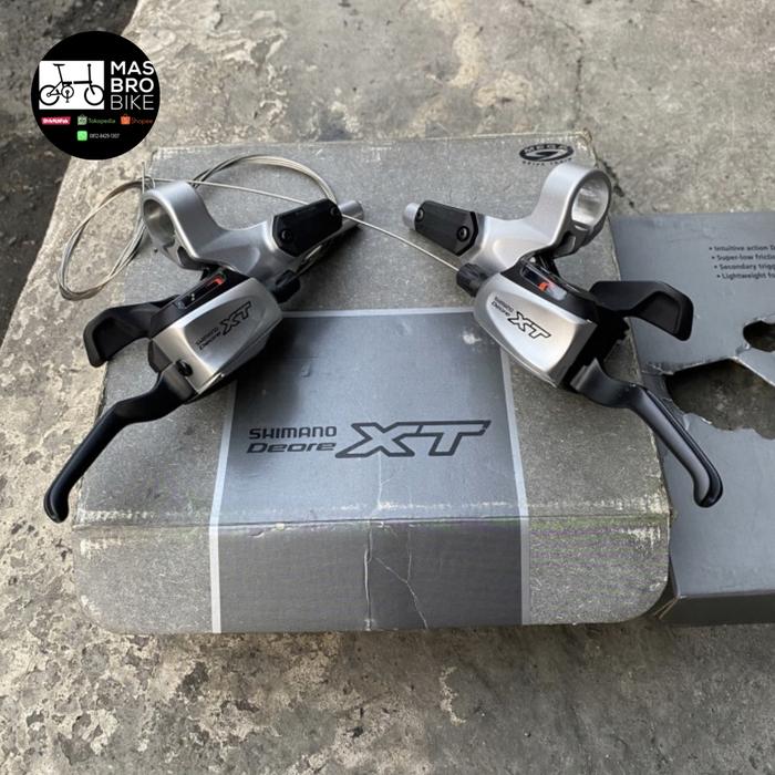 Jual Shifter Shimano deore xt ST-M766 hidrolik shifter x brake dual control - Jakarta Barat ...