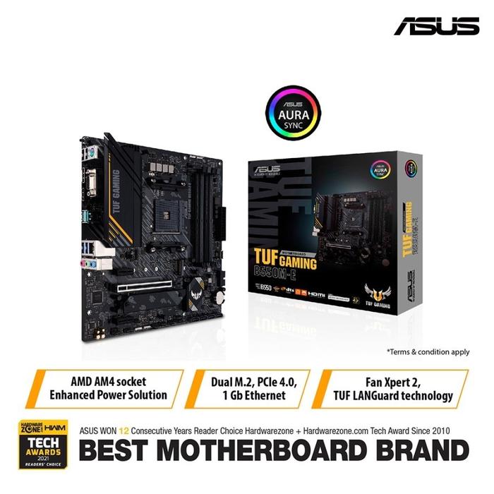 Jual Asus Tuf Gaming B550m-e (socket Am4) Di Seller Sweet Shop ...