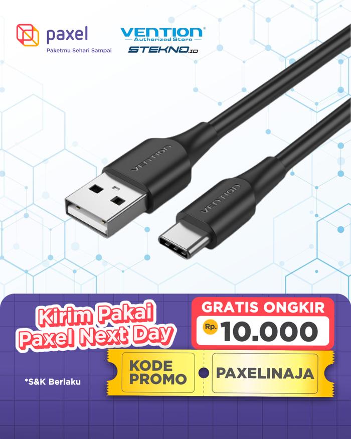 Promo Paxel Special - Vention Kabel Data Usb Type C Fast Charging ...