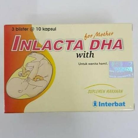 Jual INLACTA DHA 1 Box isi 30 Kapsul - Kab. Malang - kartu cell | Tokopedia