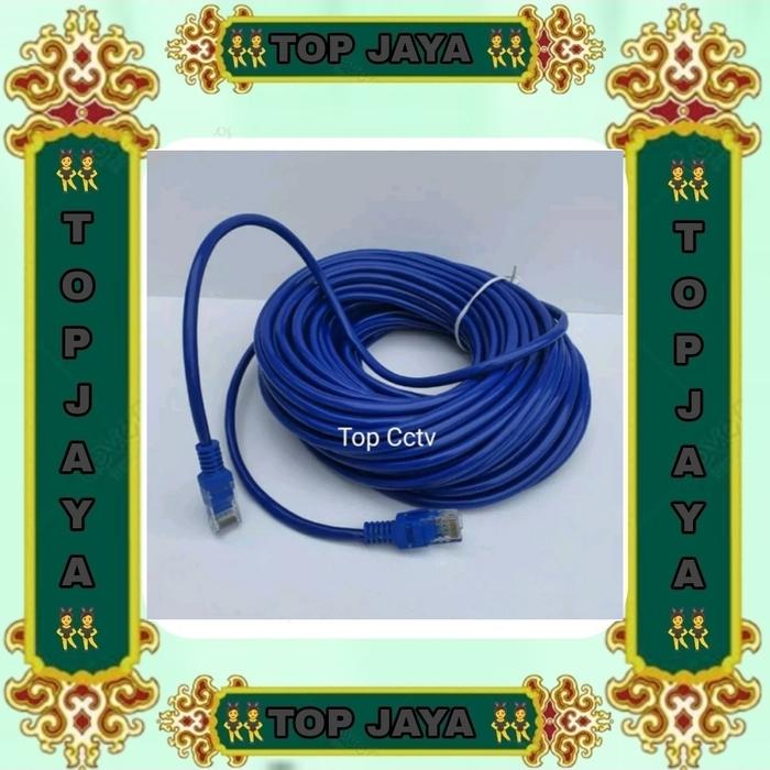 Jual Top Jaya Kabel Lan 20M Cat 5/ Kabel VTP 20 Meter - Jakarta Barat - Topjaya | Tokopedia