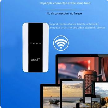 Jual Alat Router Wifi 5g Mifi 4g / 5g 150mbps Portable Dengan Slot Sim ...