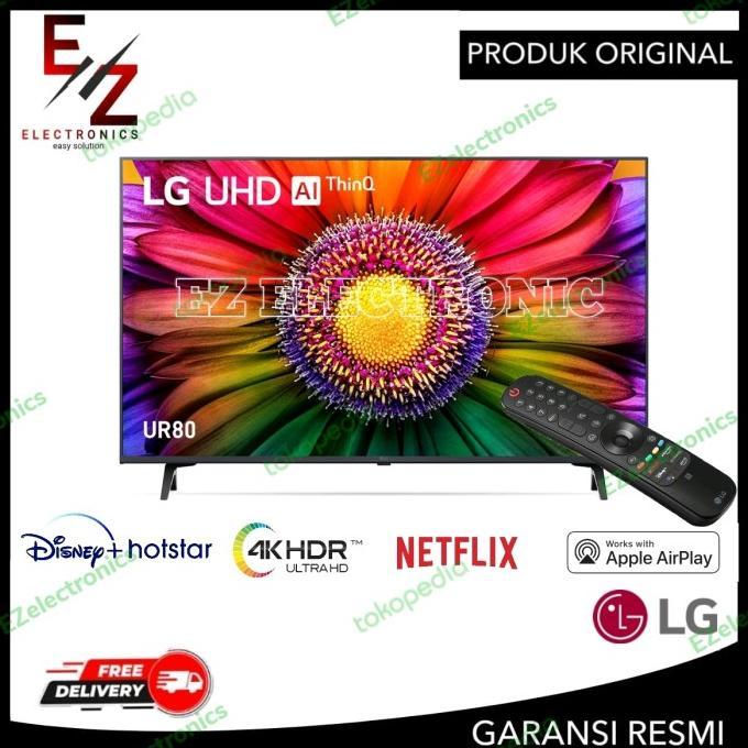Jual LG 75UR8050PSB LED SMART TV 75 INCH UHD 4K HDR 75UR8050 75UR80 NEW ...